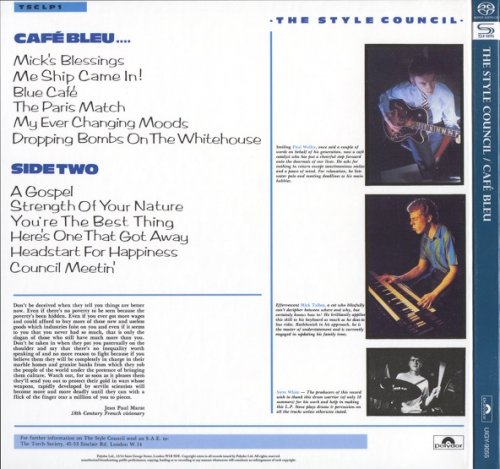 The Style Council - Cafe Bleu (1984) 2010 SACD